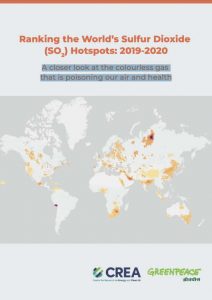 Ranking the World’s Sulfur Dioxide (SO2) Hotspots: 2019-2020 – Centre ...