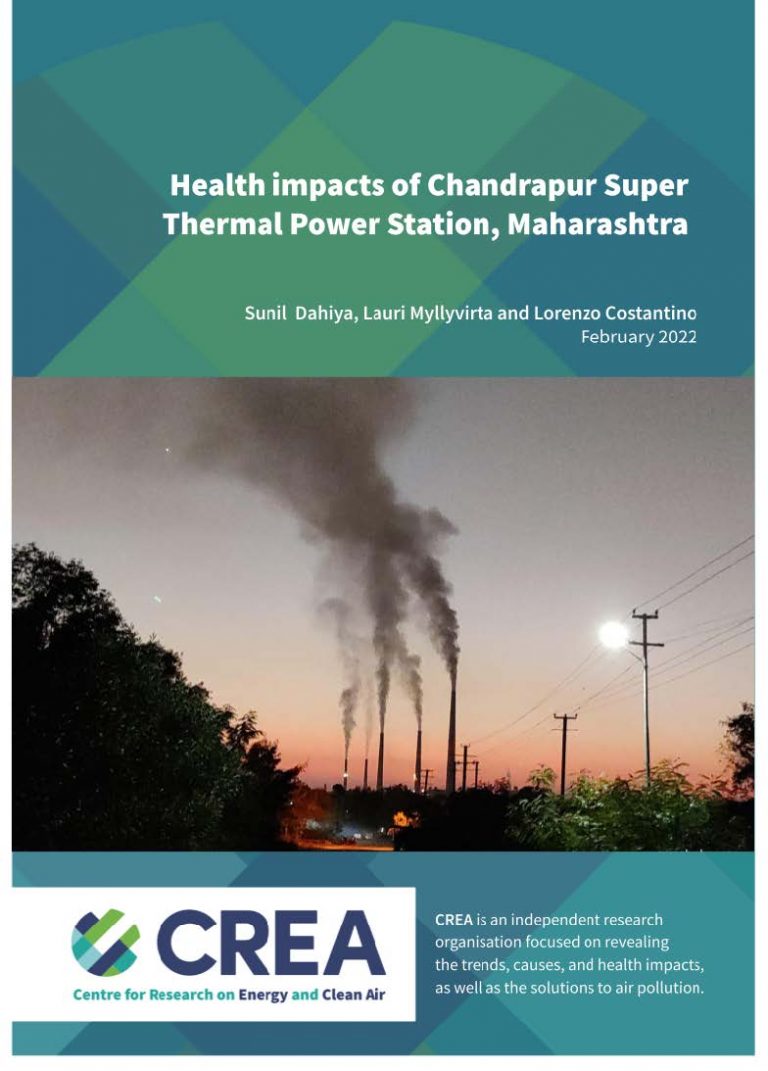 Health impacts of Chandrapur Super Thermal Power Station, Maharashtra ...